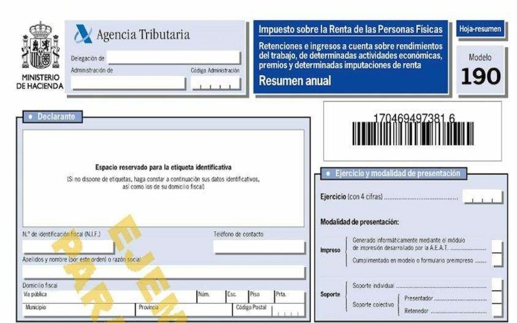 La importancia del modelo 190 - Digital Media Valencia